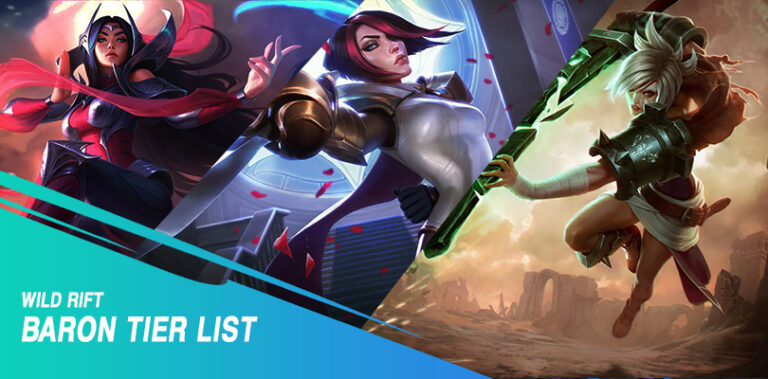Wild Rift Baron Lane Tier List (Patch 5.0 updated)