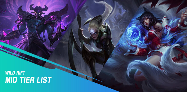 Wild Rift Mid Lane Tier List (Patch 5.0 updated)